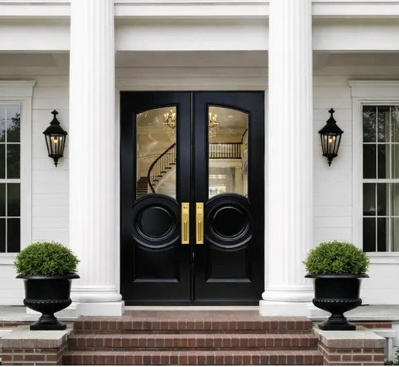 Neoclassical Georgian French Double Doors – Masterpiece Doors